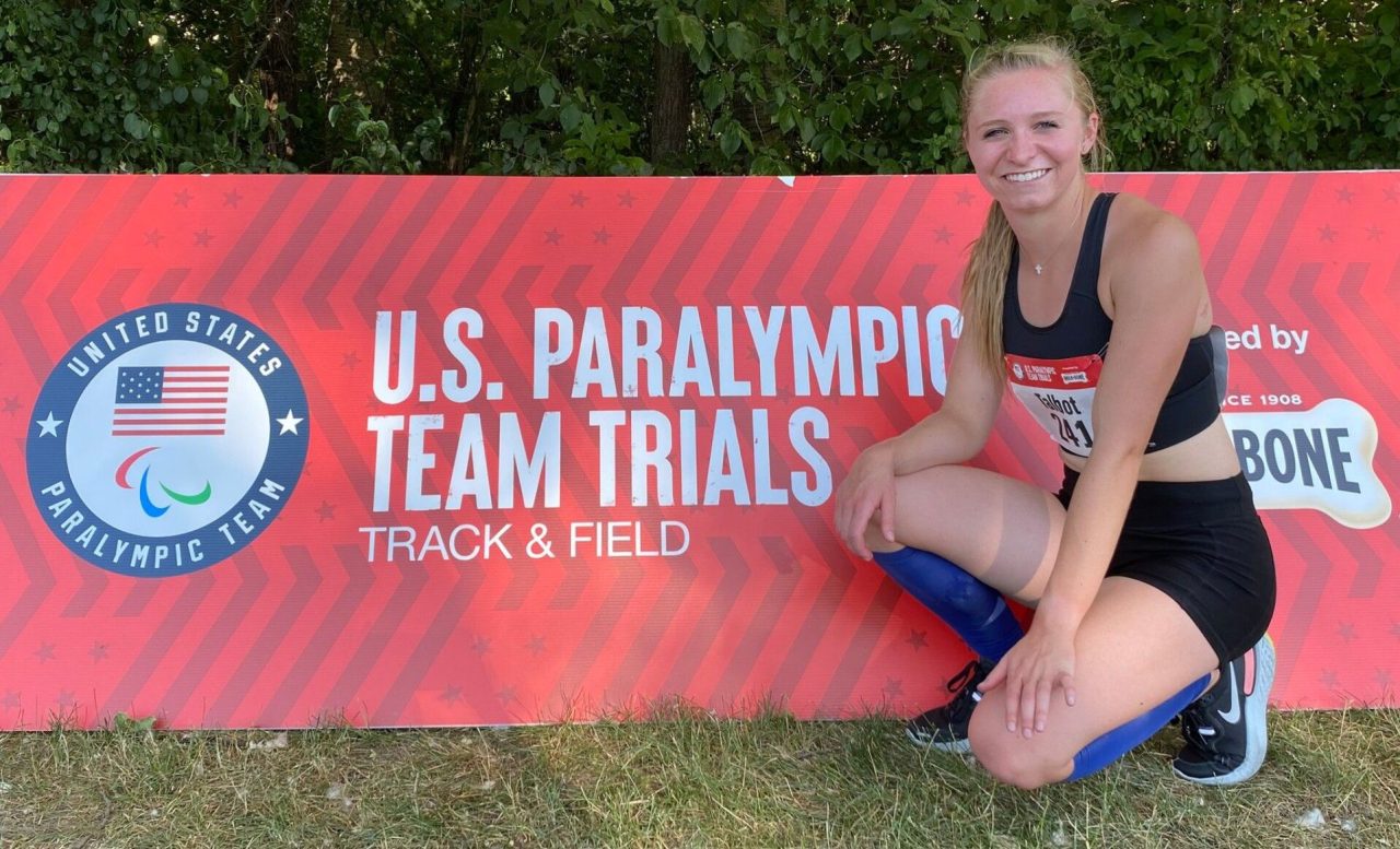 Blind paralympian receives mission call without sending an application